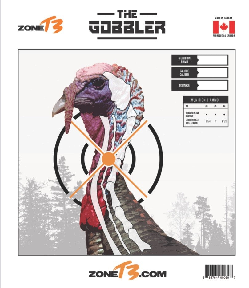 The Gobbler - Paquet de 10 feuilles – Zone T3